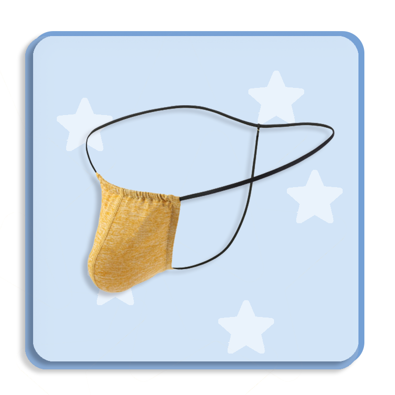 String homme ficelle fine mini cache - Ursul – string-homme.fr