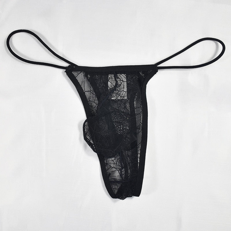String homme transparent ficelle fine - Marguerite – string-homme.fr